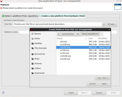 GEM TSU Example Dsign