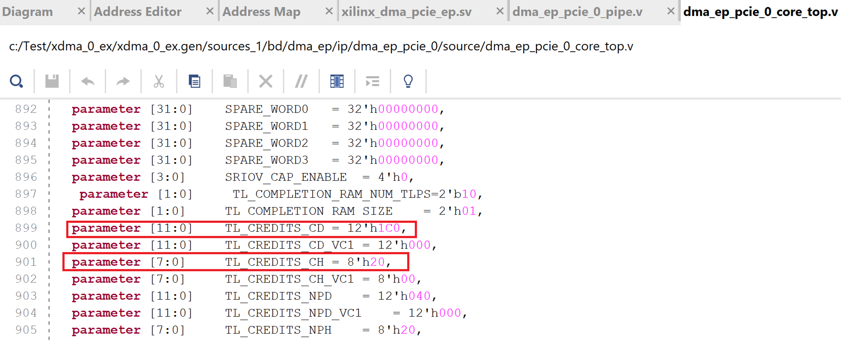 In-built Debug Features in Versal ACAP Xilinx PCI Express IPs