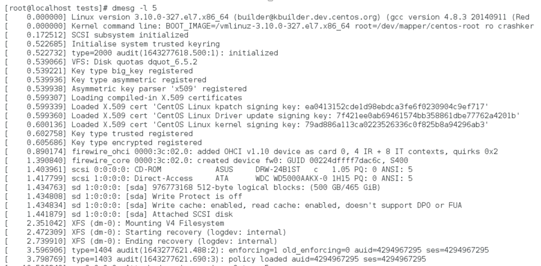 Using dmesg to debug Xilinx PCI Express Driver related design issues