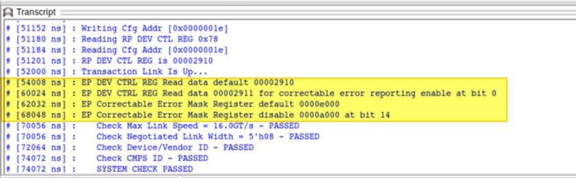 Correctable Error Message Generation through AER mechanism in Versal ...