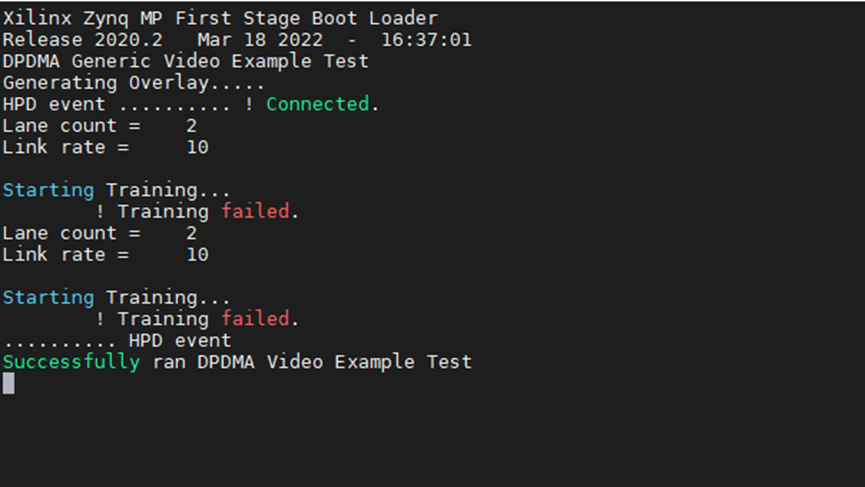 如何使用ZCU102上的DP显示图像