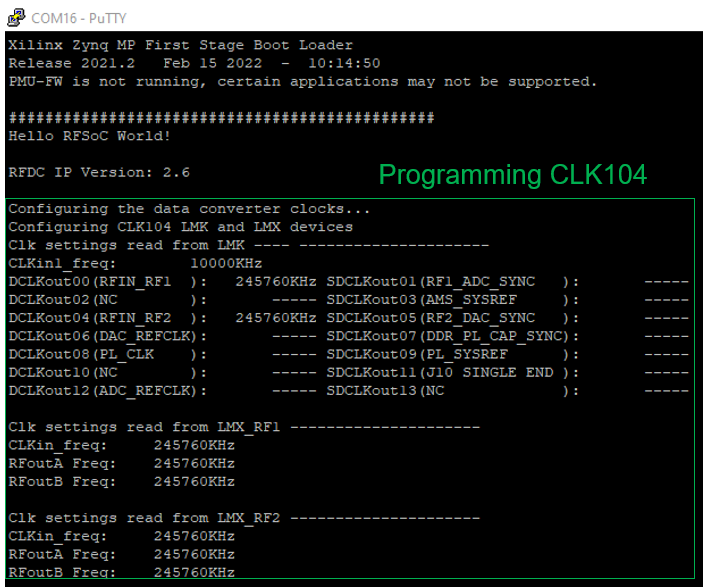 Examining Zynq UltraScale+ RFSoC Gen3 Data Converter On-Chip Clock ...
