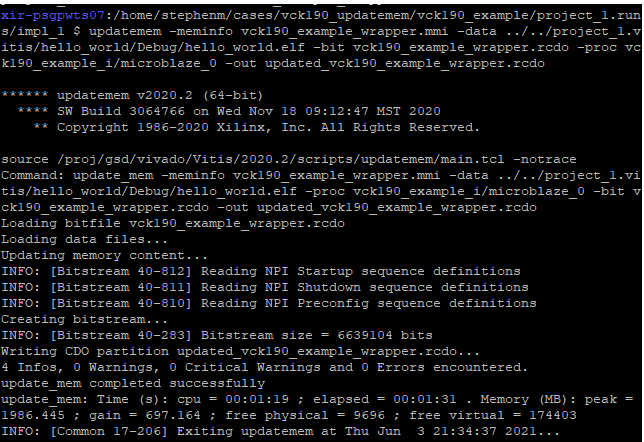 Versal 启动文件简述