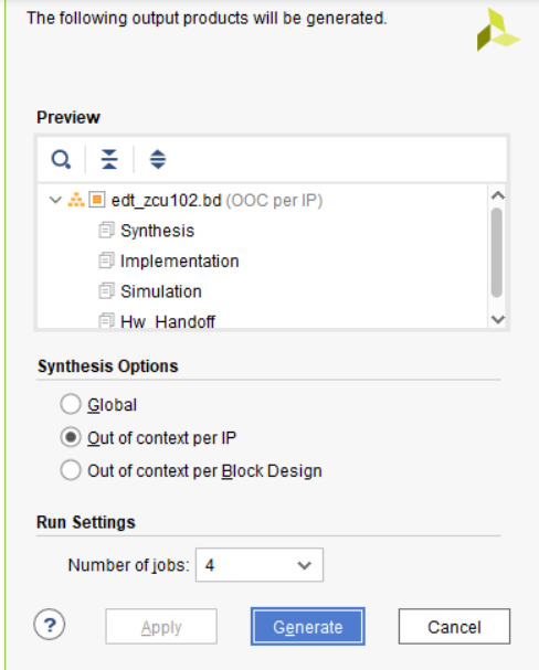 Zynq UltraScale+ MPSoC 2022.2 Example Design: AXI Timer interrupt driving AXI GPIO using Kernel ...
