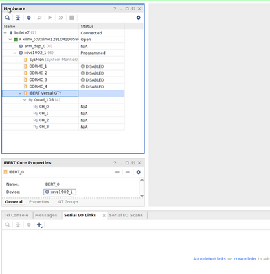 Differences When Designing with UltraScale+ GTY and Versal GTY/GTYP