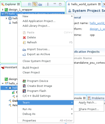 Vitis IDE Git 集成快速入门