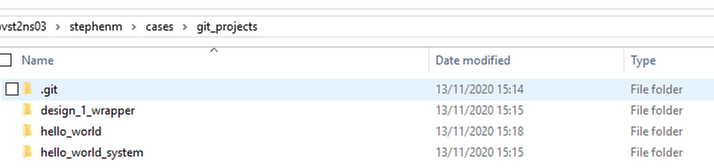 Vitis IDE Git 集成快速入门