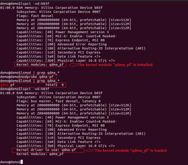 Running the 'Versal CPM Tandem PCIe' CED Example Design on a VPK120 Development Board