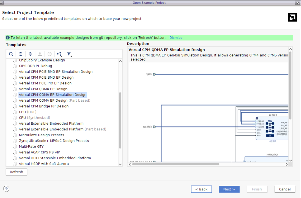 Illustrating CPM4 QDMA Bridge Slave Mode AXI to PCIe Address ...