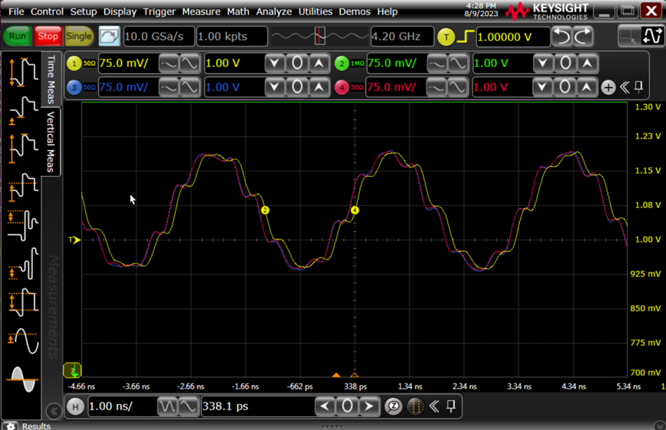 How to implement the NCO Frequency Hopping feature with Multi-Tile Mode