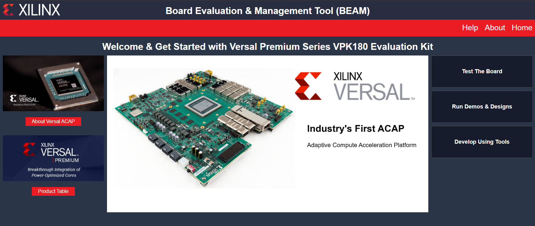 Beam - Versal Evaluation Boards and Kits System Controller - What is BEAM?