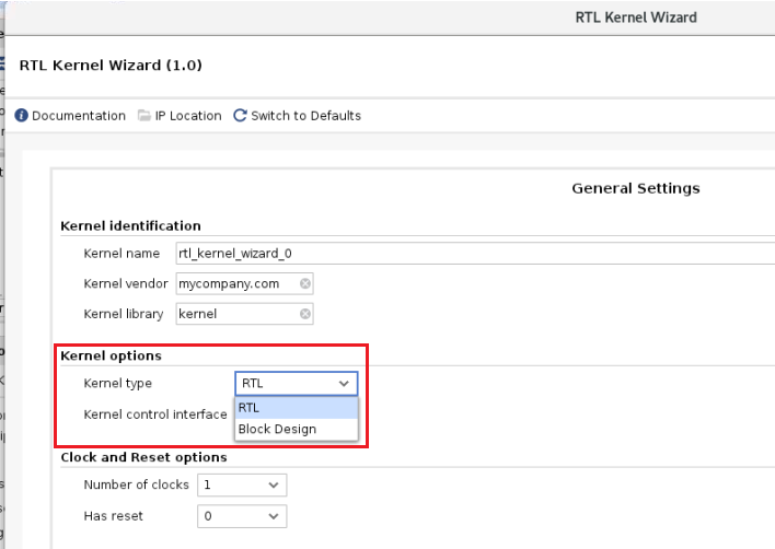 000035512 - 2022.1 - Missing Block Design kernel type in RTL Kernel Wizard