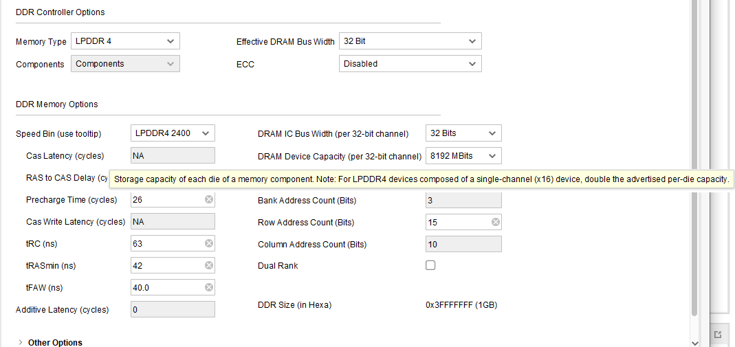 Zynq UltraScale+ MPSoC - How to Configure the PS Memory Controller for DDR4 and LPDDR4 Devices