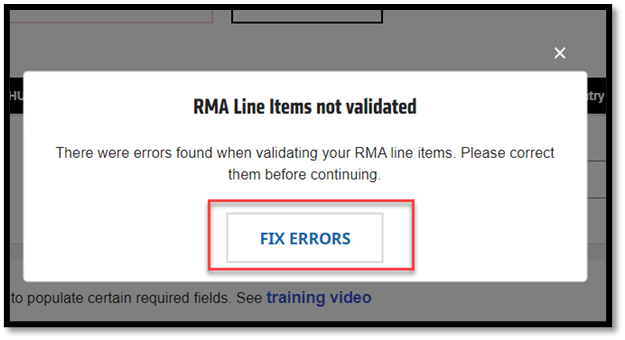 How To Create an RMA Support Case for Components