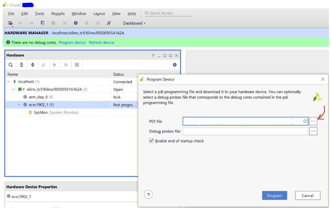 Versal: Device Programming/Booting Debug Checklist