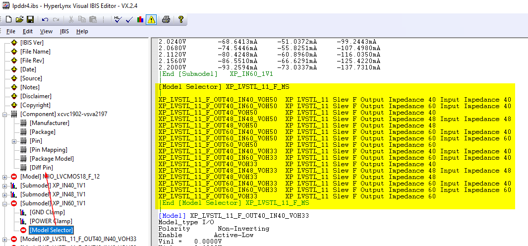 76844 - Vivado Write_IBIS: How to create a Model Selector in IBIS model ...