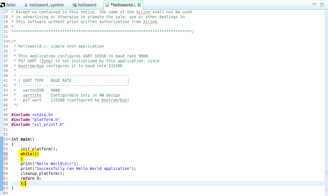 Zynq UltraScale+ MPSoC running RPU application recursively while Linux is running on APU