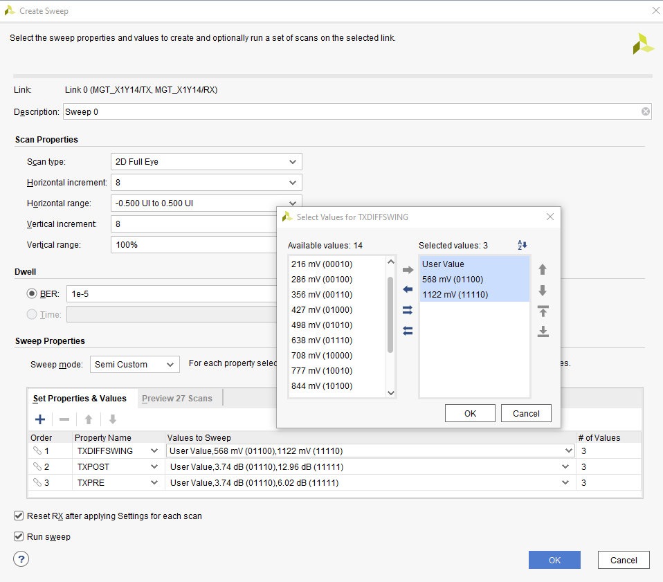 Using In-System IBERT for the AXI Ethernet subsystem to investigate BER ...