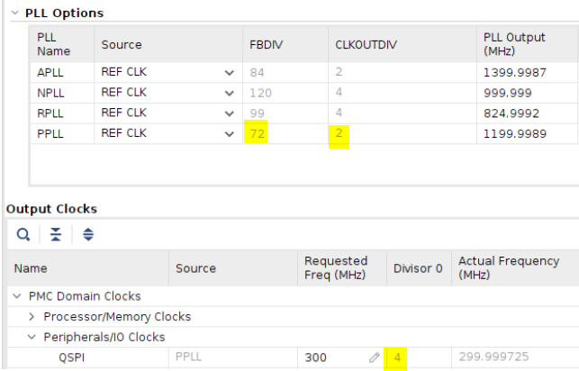 Versal QSPI Boot Checklist