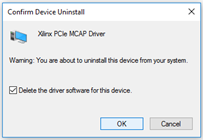Steps to implement a Tandem Example Design with the AMD PCIe XDMA IP ...