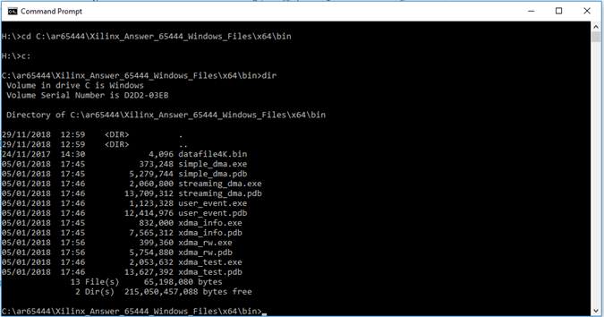 Steps to implement a Tandem Example Design with the AMD PCIe XDMA IP ...