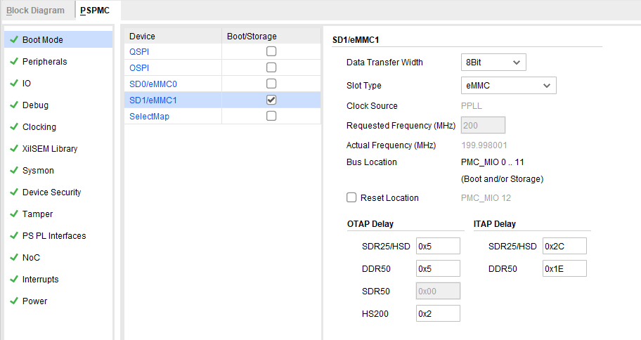 Versal: eMMC Programming/Boot Debug Checklist