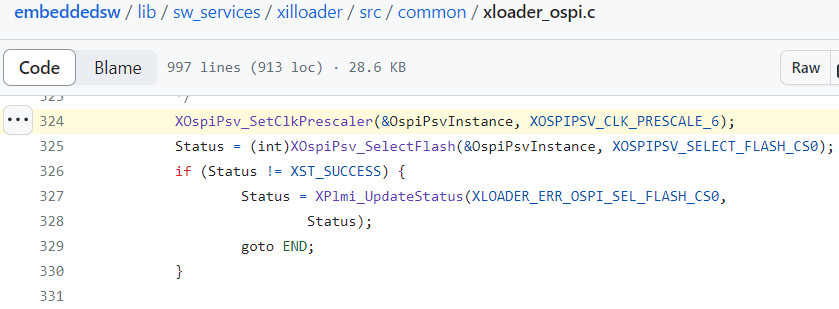Versal: OSPI Programming/Boot Debug Checklist