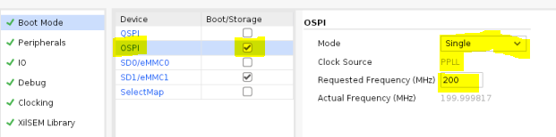 Versal: OSPI Programming/Boot Debug Checklist