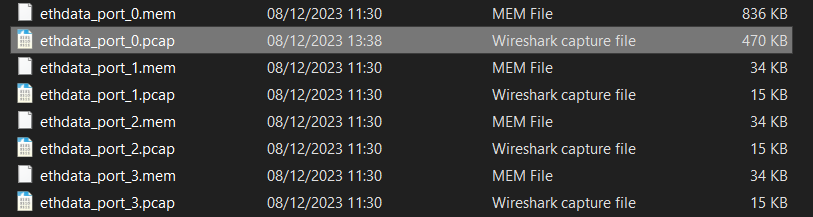 How to use the PCAP playback feature in the O-RAN example design