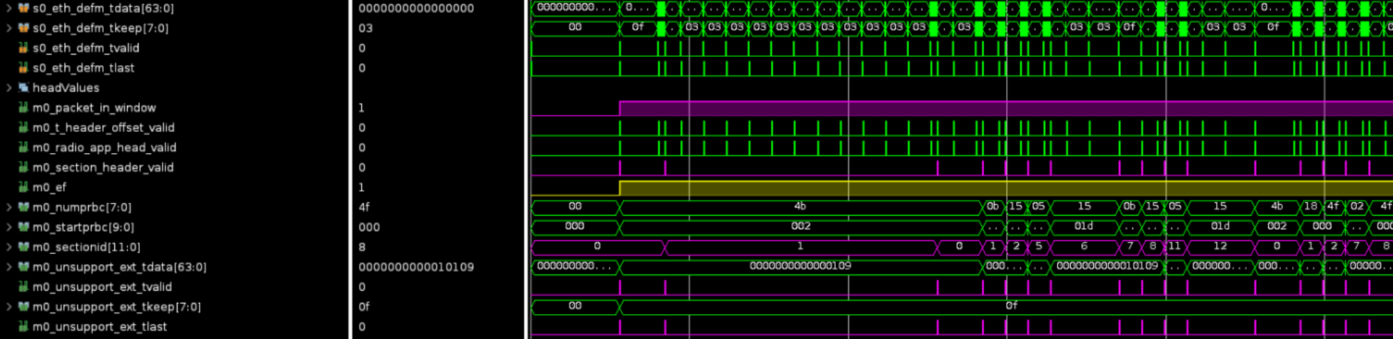 How to use the PCAP playback feature in the O-RAN example design