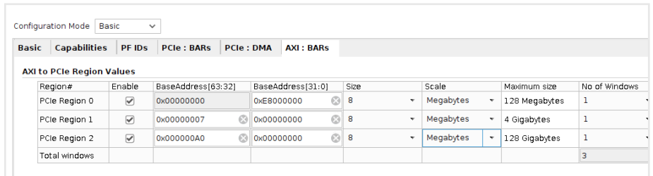 Demystifying CPM5 BDF Table programming for Slave Bridge Address Translations for AXI addresses