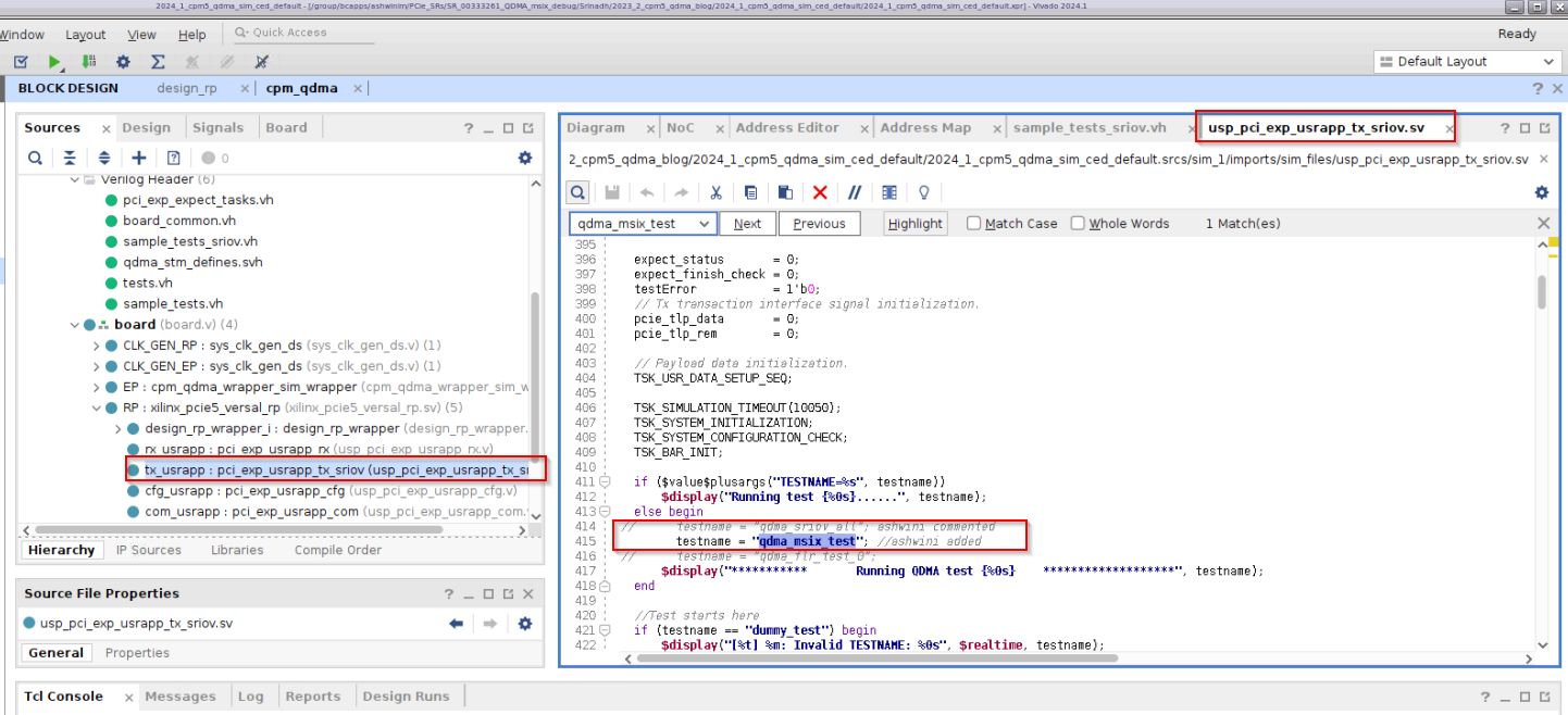 Generating User MSI-X Interrupts for Four Physical Functions in Vivado ...