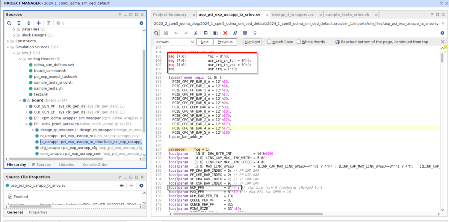 Generating User MSI-X Interrupts for Four Physical Functions in Vivado ...