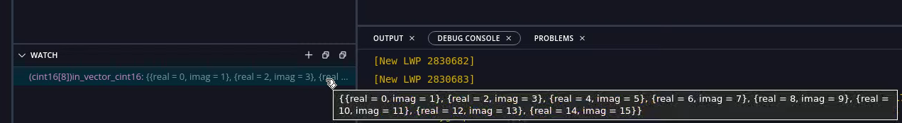 000036270 - Visualize AIE vectors in debug watch window