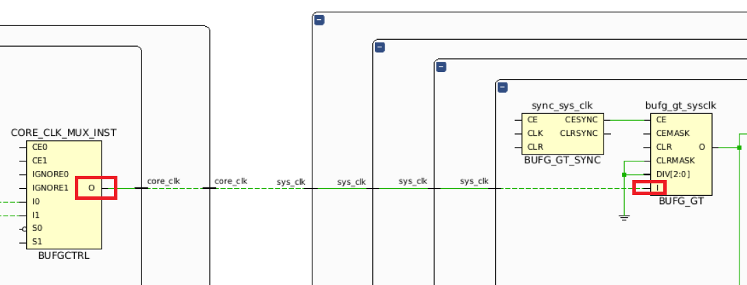 000036866 - ERROR: [DRC RTRES-2] Global clock nets are using local routing resources