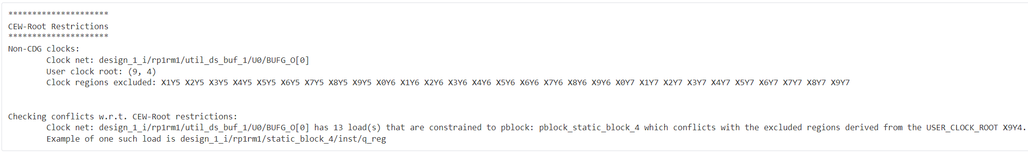 000035660 - Resolving Clock Region Partitioning failures in Versal