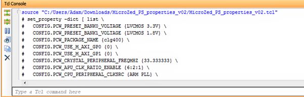 Bringing up the Avnet MicroZed with Vivado