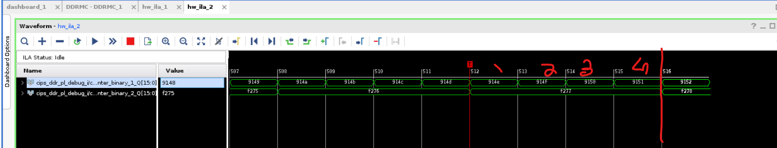 Versal Clock Wizard AXI DRP example