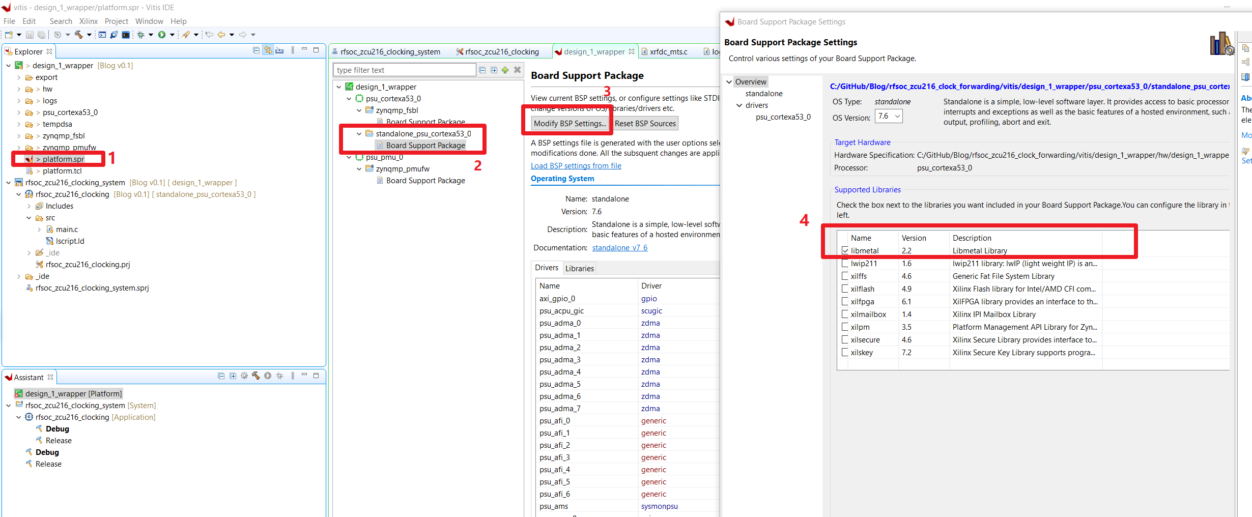 Zynq RFSoC Gen 3 Device RF Data Converter Application - Clock Design