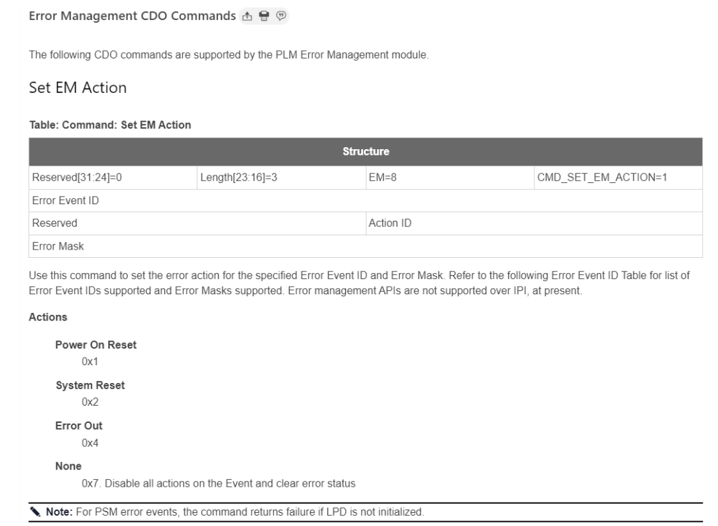 Versal - Watchdog timer (WDT) reset-on-timeout demo