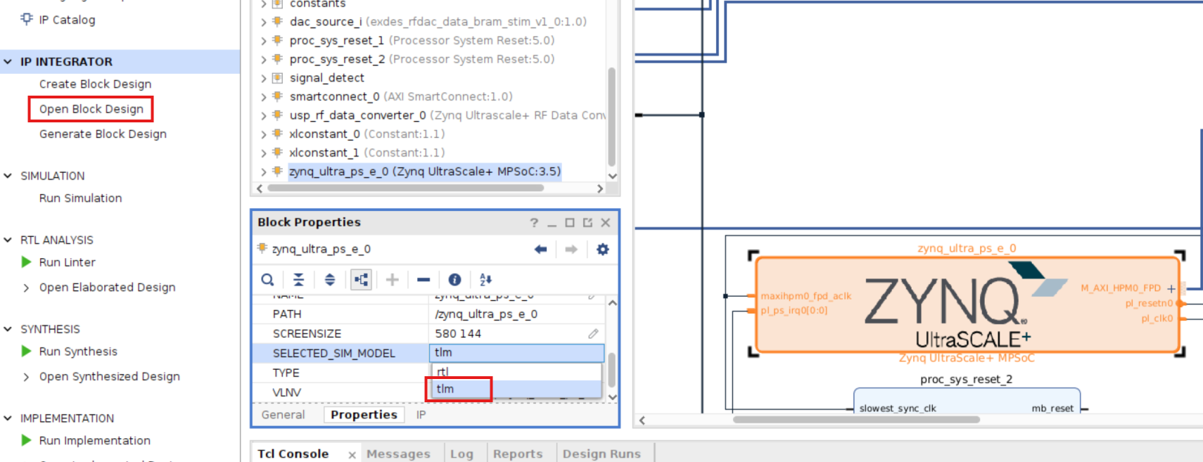 RFDC QEMU Flows - xrfdc_read_write_example validation with QEMU Co-simulation