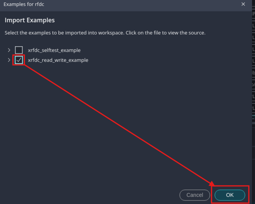RFDC QEMU Flows - xrfdc_read_write_example validation with QEMU Co-simulation