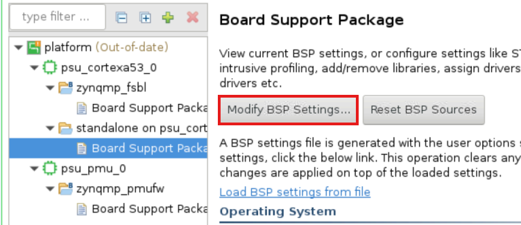 RFDC Application Flows - xrfdc_read_write_example on ZCU208 board with Vitis Classic and Vitis IDE