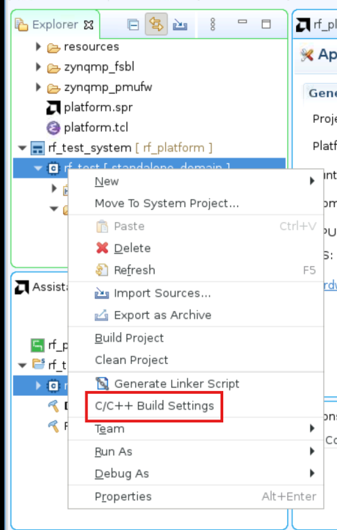 RFDC Application Flows - xrfdc_read_write_example on ZCU208 board with Vitis Classic and Vitis IDE