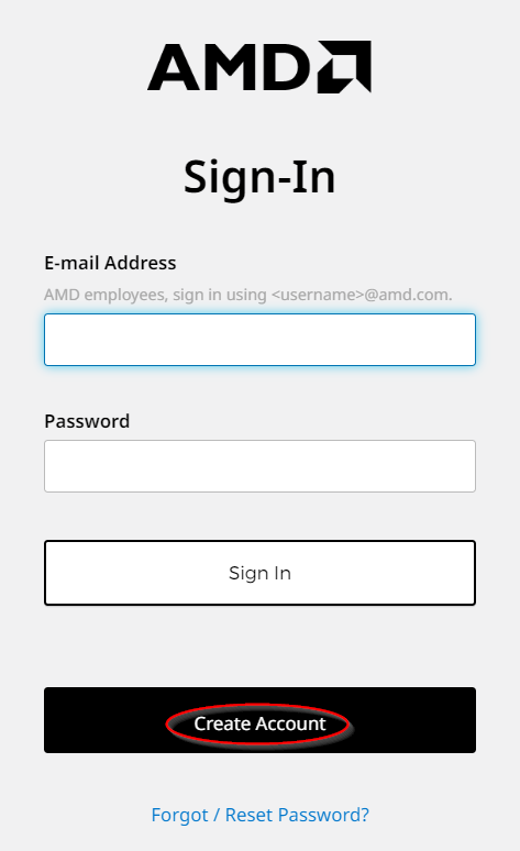 34573 - How Do I Create a New Account on Xilinx.com or AMD.com? How do I register for the ...