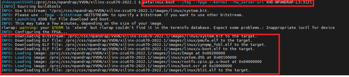 Quick check of RFDC IP (RF data converters) using Petalinux