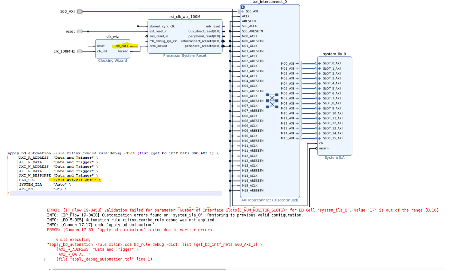 000037278 - [IP_Flow 19-3458] Validation failed for parameter. 'Number of Interface Slots (C_NUM ...