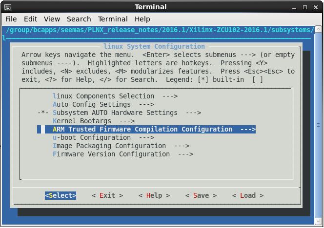 67159 - 2016.1 Petalinux-tools - ATF can be built in OCM or DDR using ...