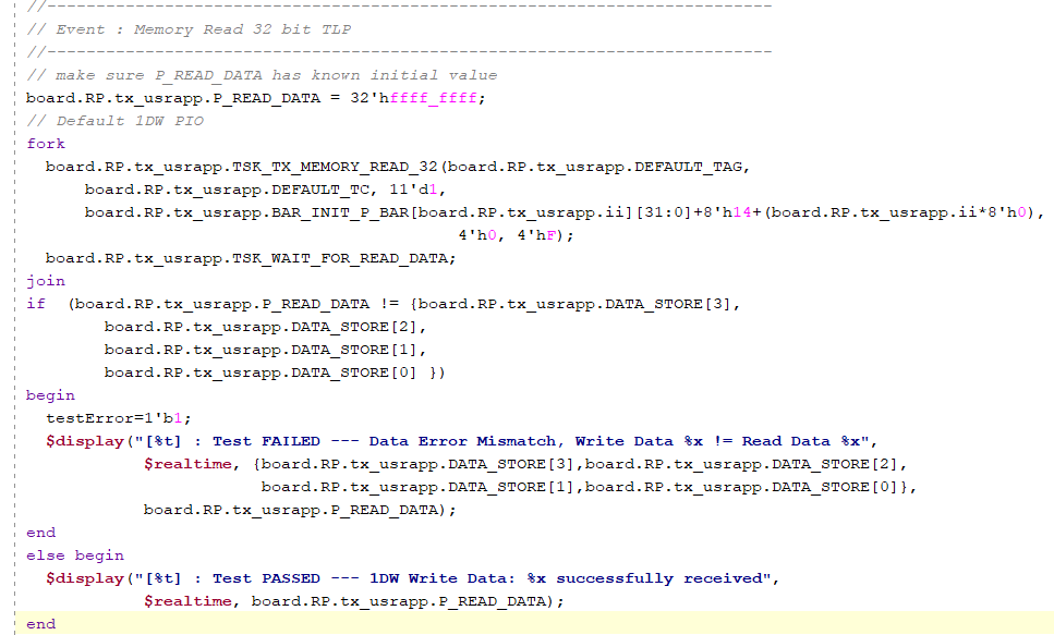 Versal ACAP Integrated Block for PCI Express Example Design Simulation