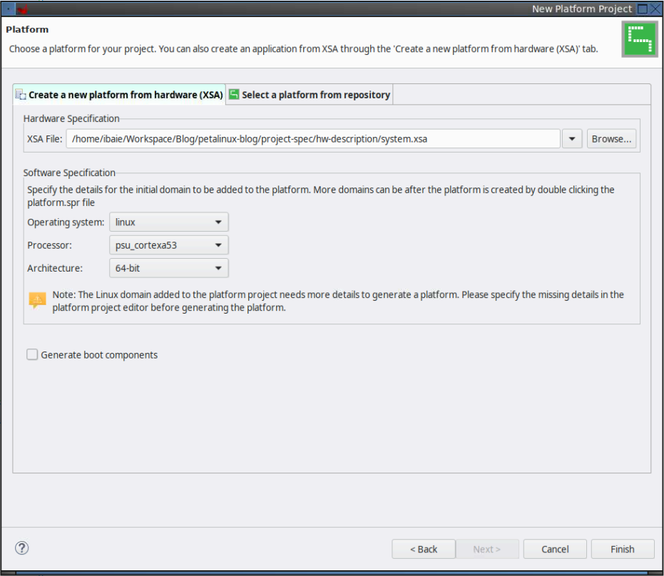 Vitis 嵌入式 Linux: Sysroot 和库的用法